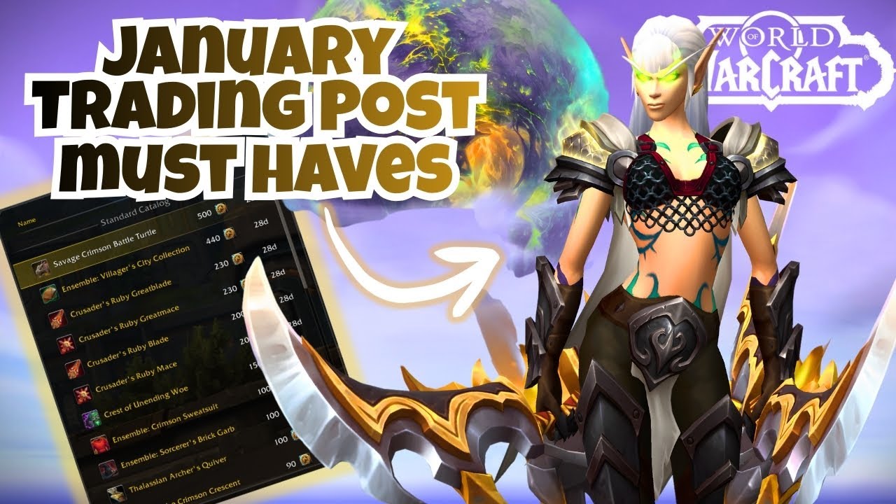 World of Warcraft Chatty January Trading Post Review!! - YouTube