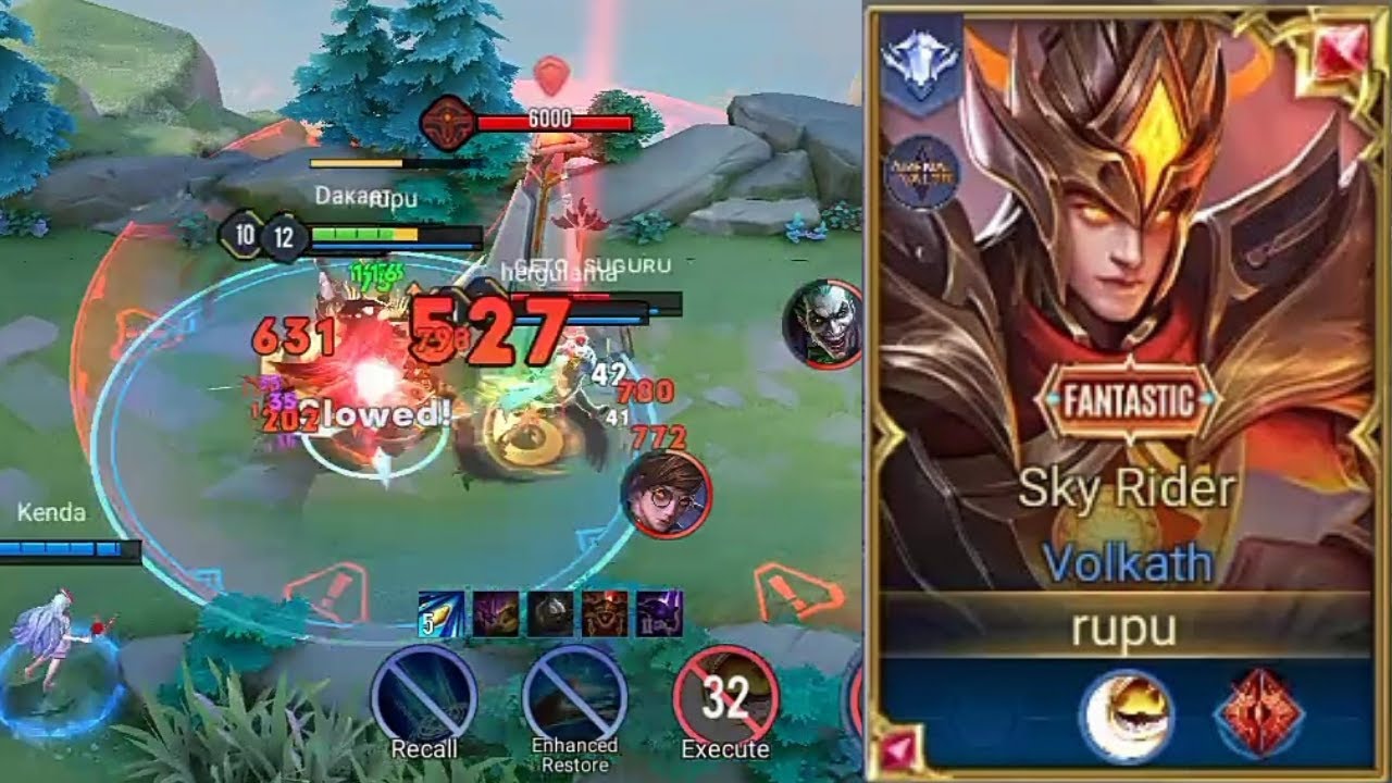 AoV : VOLKATH PRO GAMEPLAY | BEST BUILD | - ARENA OF VALOR - YouTube