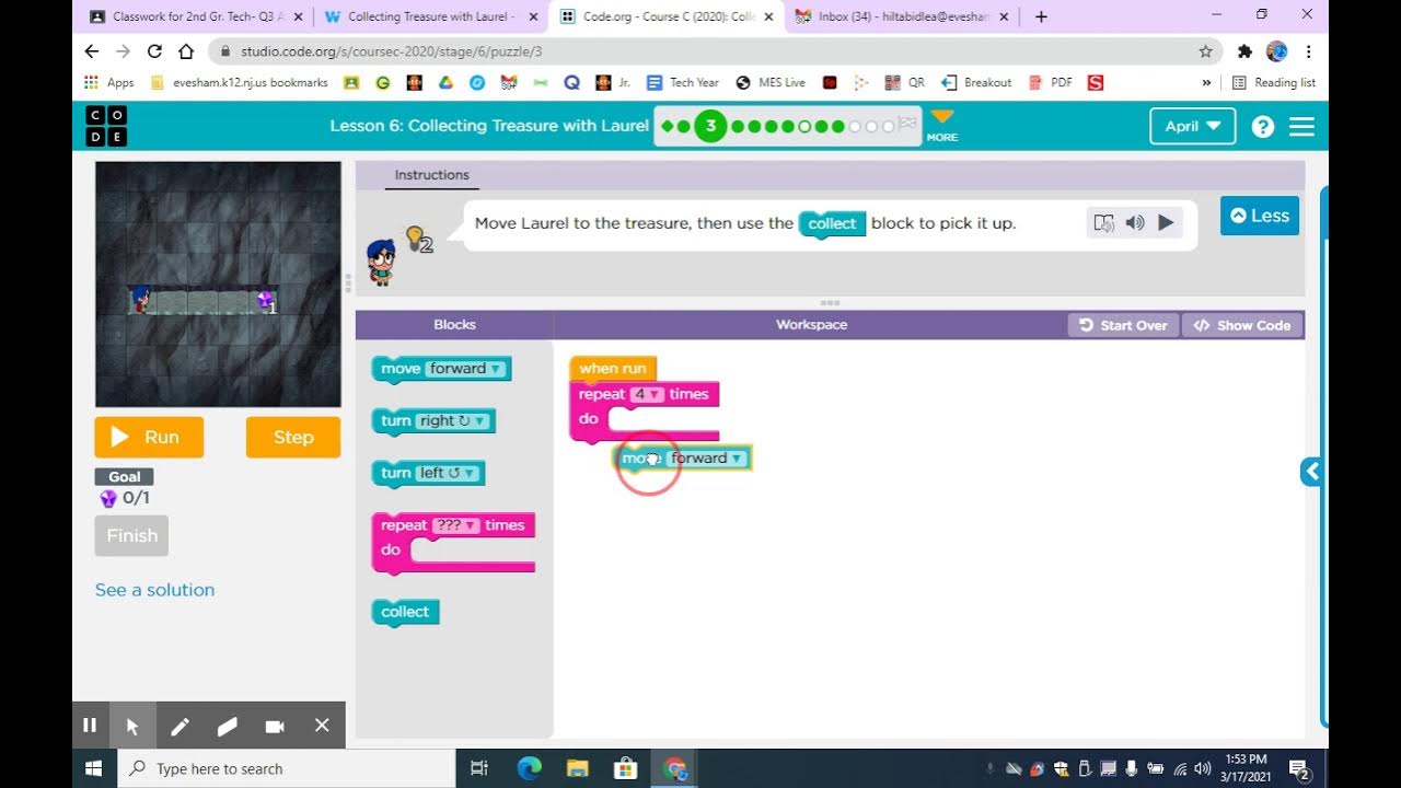 Collecting Treasure with Laurel - YouTube