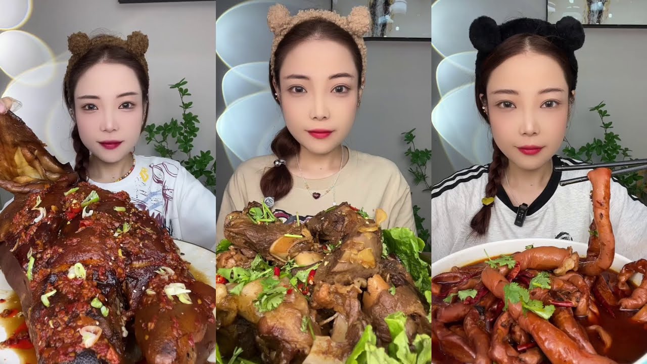 Today's pig's head is big enough, eat meat and quack fragrant, rest in ...