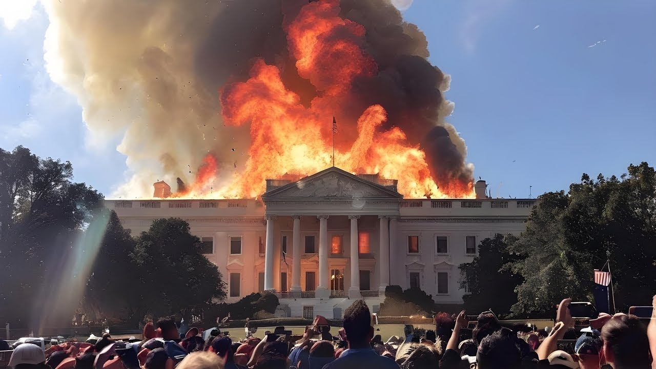 13 minutes ago, the US presidential palace in Washington was brutally ...