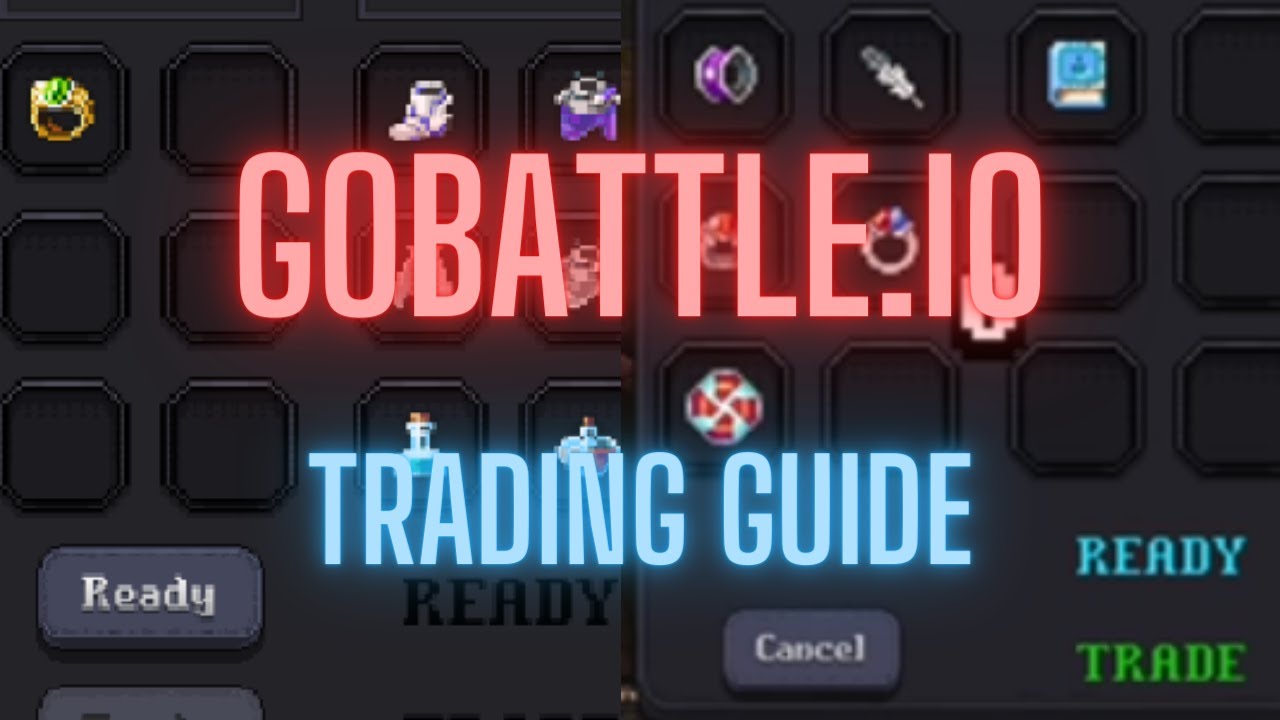 Gobattle.io Trading Guide and Giveaway! - YouTube