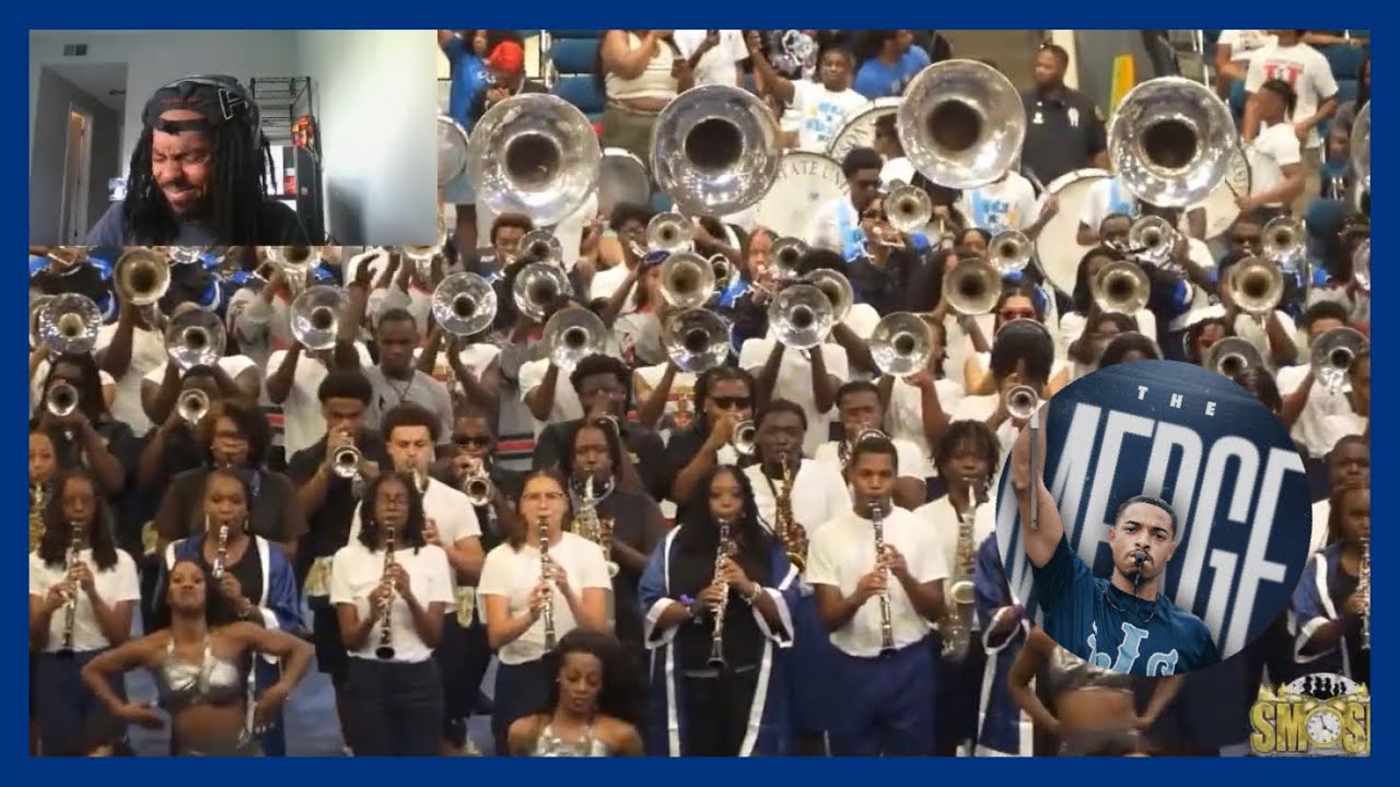 REACTING TO Jackson State University Sonic Boom | Thee Merge 2025 - YouTube