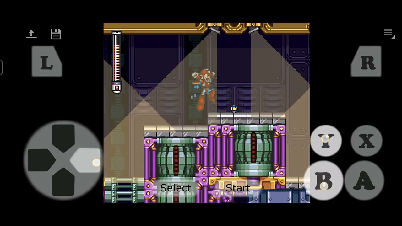 Mega man 7 Walkthrough | Wily Fortress 1 [ Bass 1st Rematch & Guts Man ...