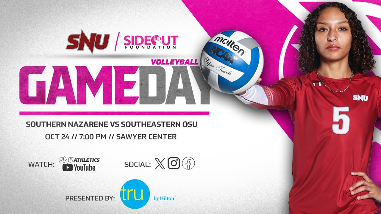 Volleyball vs Southeastern OSU (Dig Pink) - YouTube