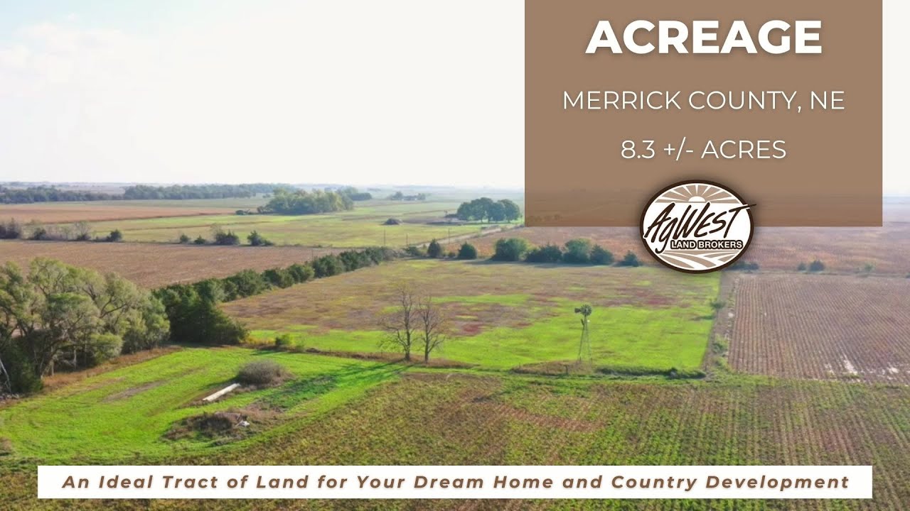 8.3 +/- Acres - Merrick County, Nebraska Acreage - YouTube