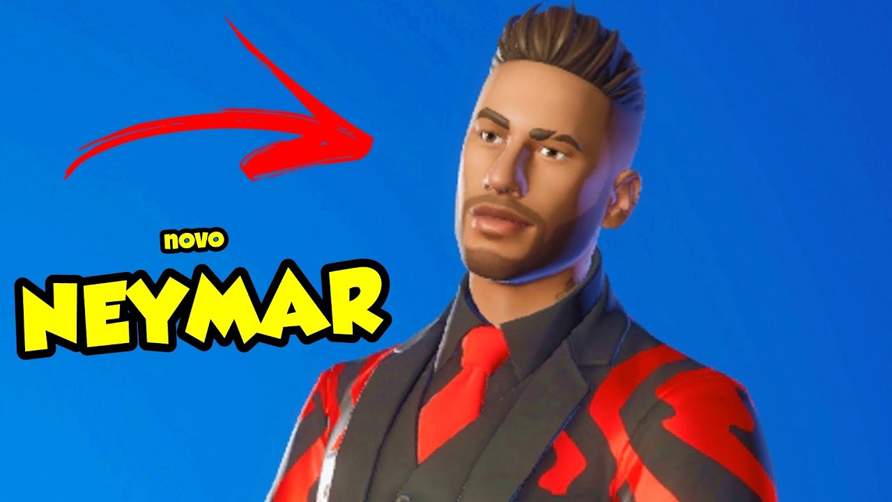 a *NOVA SKIN* do NEYMAR !!! - Fortnite - YouTube