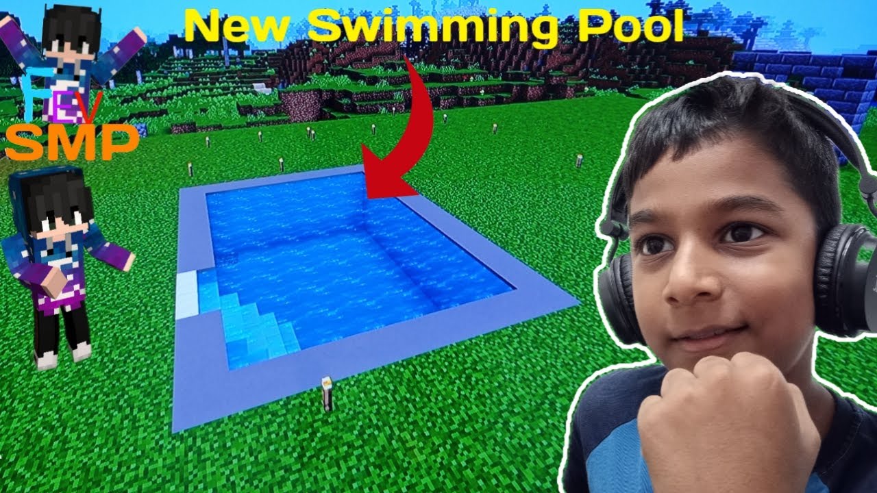 Building A New Swimming Pool (FEV SMP) (DAY 10) |SEASON 1| - YouTube