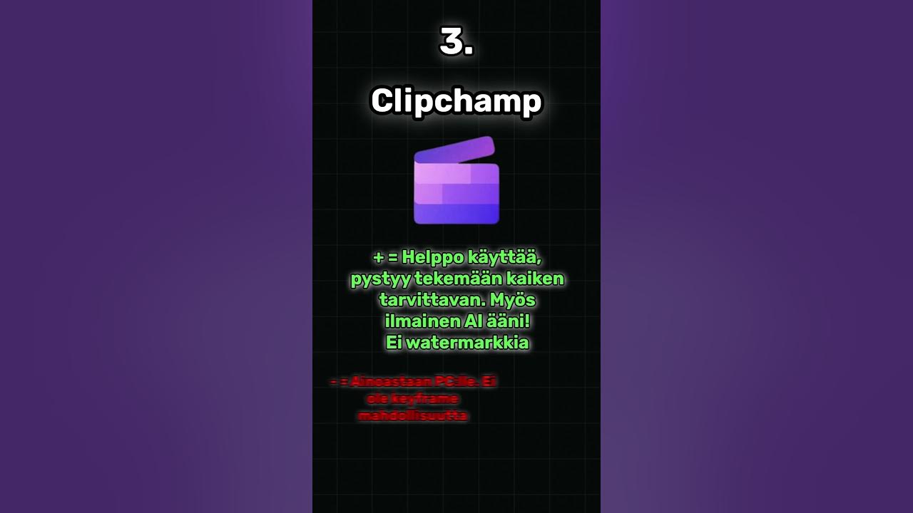 Top 5 Parasta Ilmaista Video Editoria! - YouTube