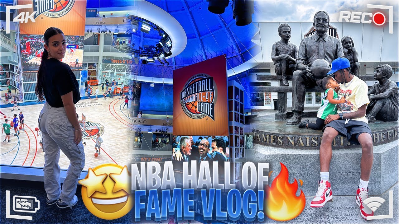 GOING TO THE NBA HALL OF FAME TO SEE THE KOBE BRYANT EXHIBIT | VLOG ...