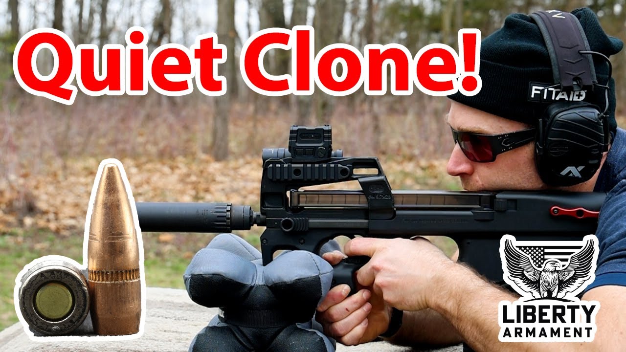 5.7x28mm, 55gr FMJ, SB193 Clone, Liberty Armament - YouTube