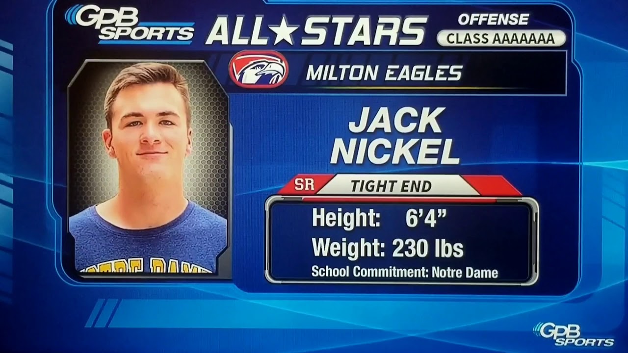 Jack Nickel - Georgia Public Broadcasting 1st Team All-State(All ...