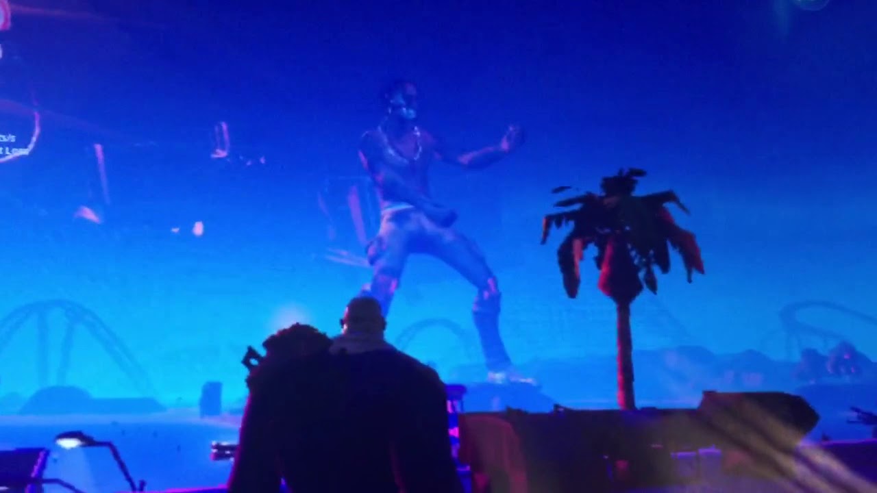Travis Scott event “best footage” - YouTube
