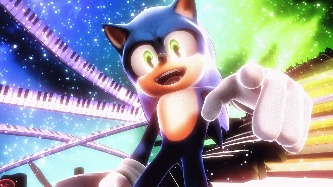 Movie Sonic Dances to "SHAKE IT!" [Animated Music Video] - YouTube