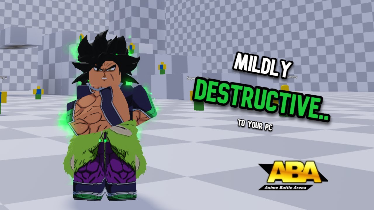 [ABA] LEGENDARY SAIYAN OF DESTRUCTION in aba. (character analysis ...