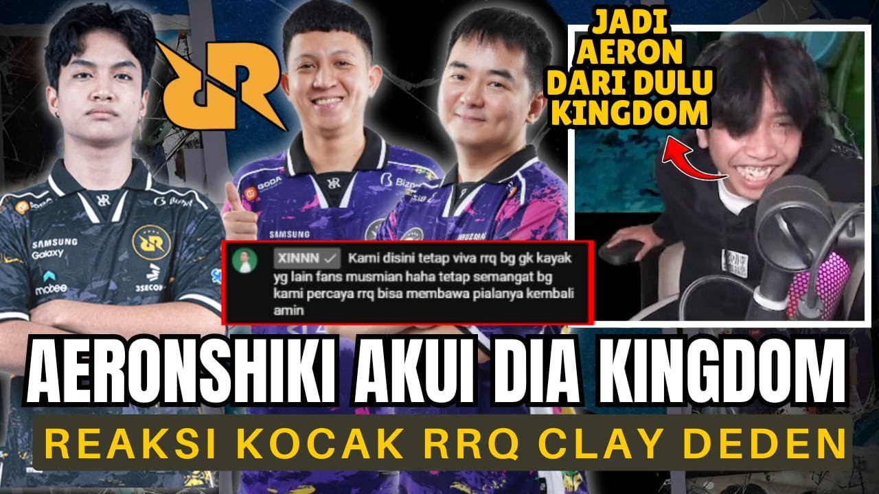 AERON KINGDOM GARIS KERAS! THE NEXT RRQ SKYLAR? AERONSHIKI AKUI DIRINYA ...