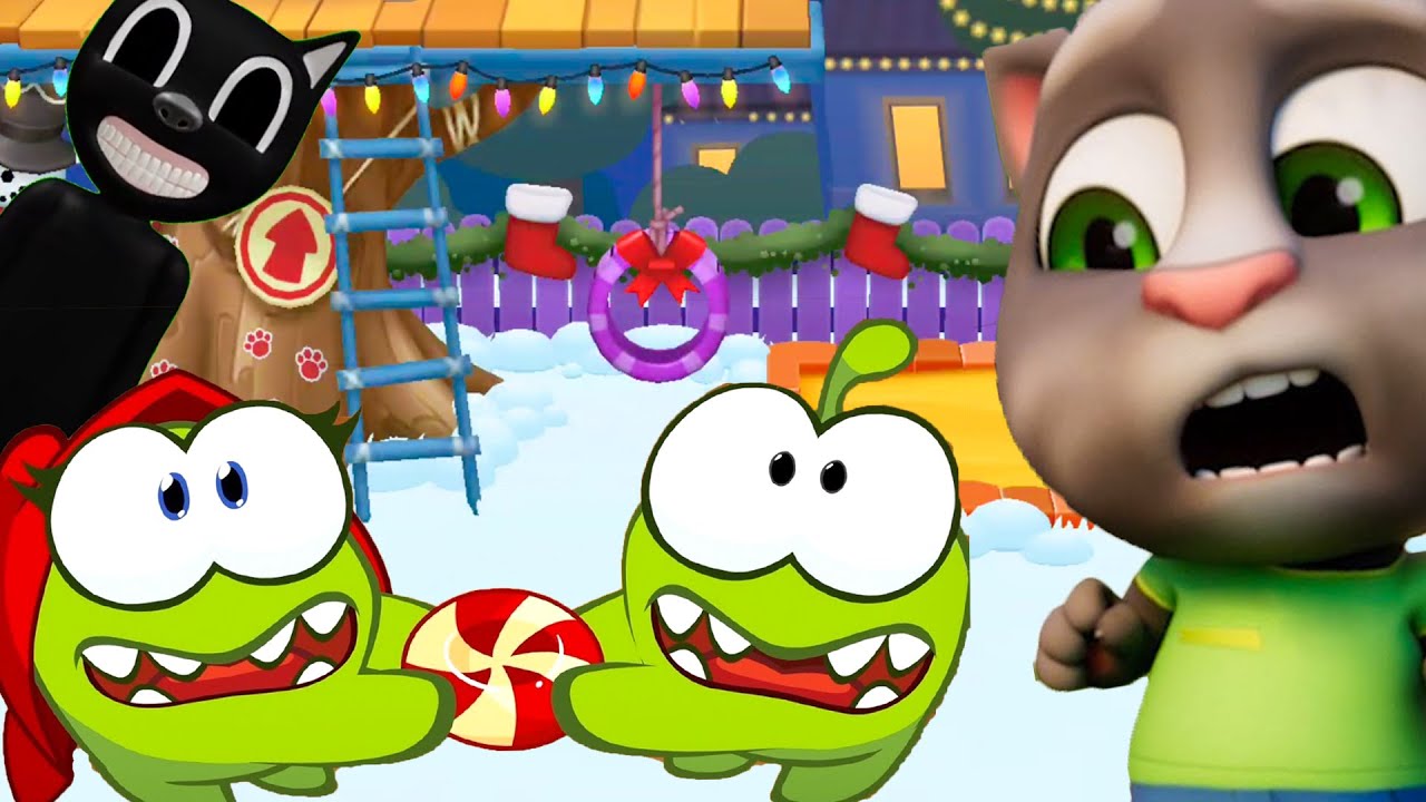Cartoon Cat Om Nom'u İkiledi - YouTube