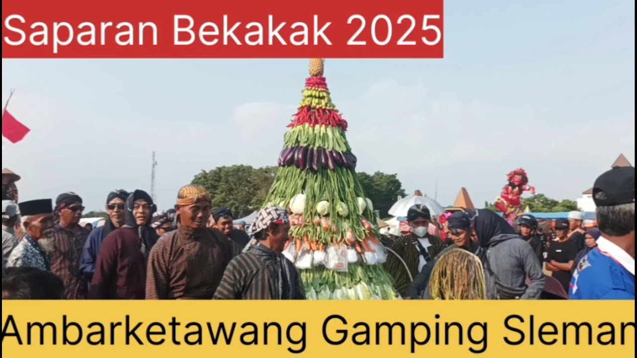Upacara Adat Saparan Bekakak 2025 Gamping Sleman Daerah Istimewa ...