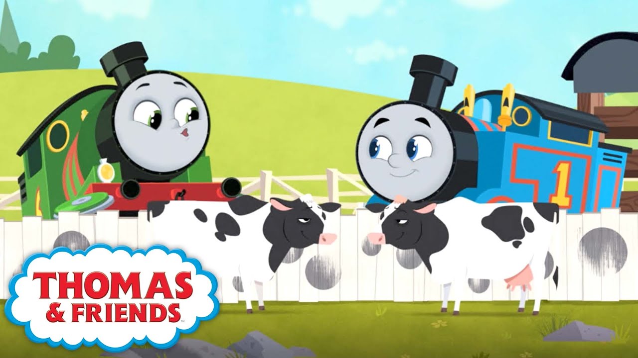 Thomas & Friends™ All Engines Go - Counting Cows + more Kids Cartoons ...