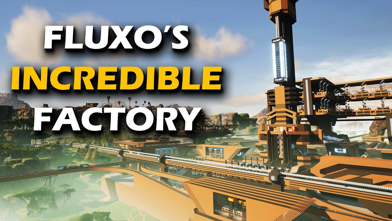 Satisfactory 1.0 Factory Inspiration - Fluxo's Incredible Factory Tour ...