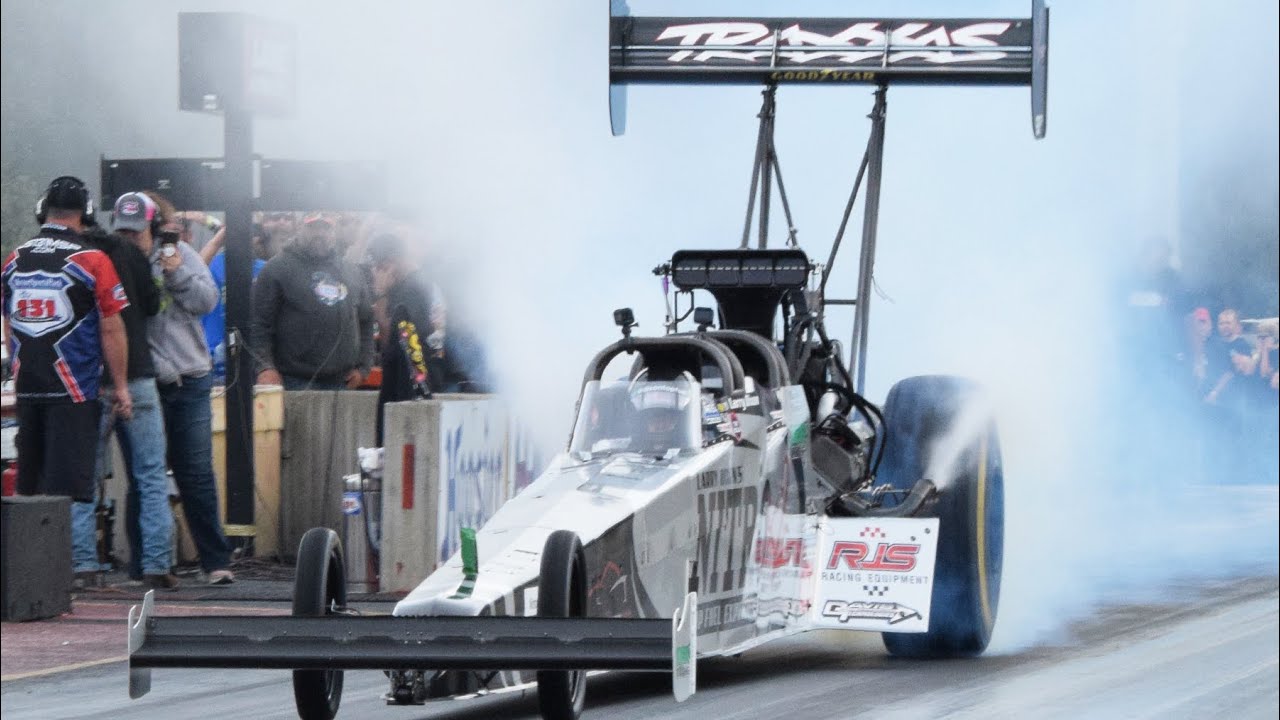 Dragway 42 Rock N Race - Larry Dixon Nitro 2 Seated Dragster - 7/8/23 ...