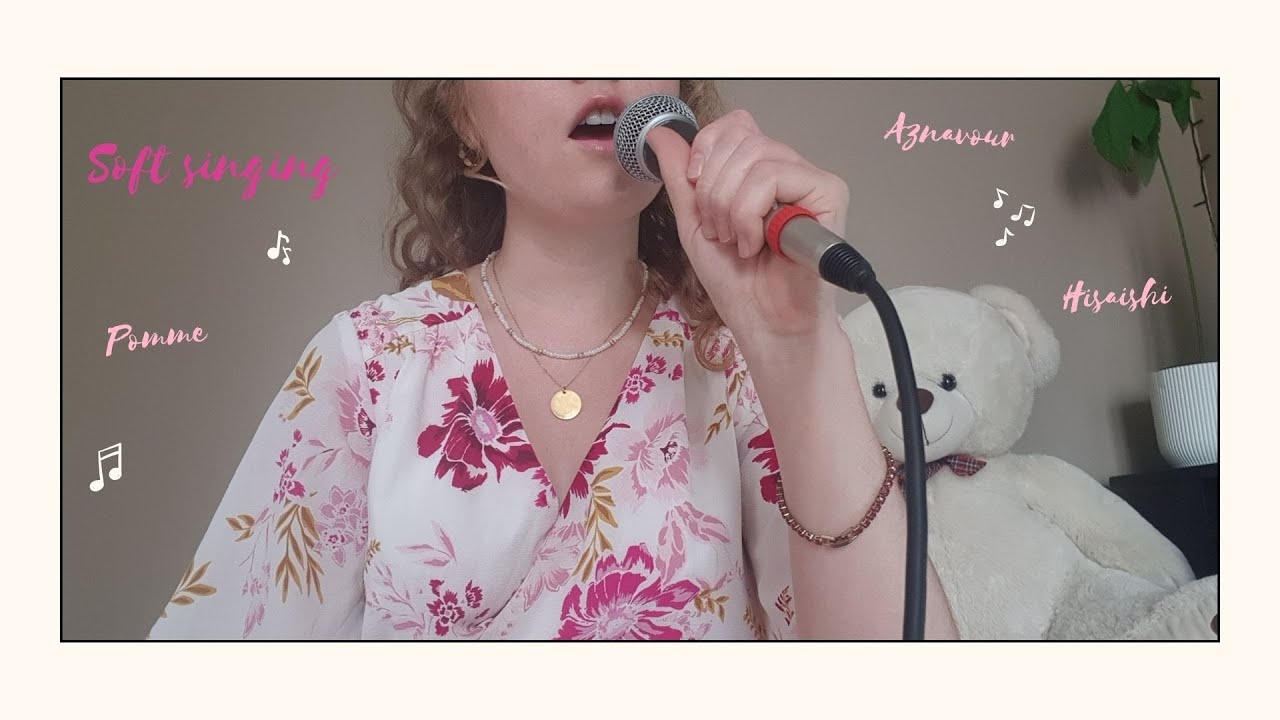 ASMR - Soft Singing 🎤 - YouTube