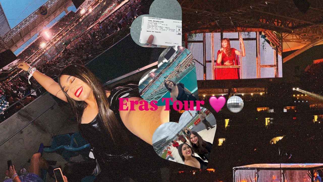 Eras Tour 🩷🪩 (vlog) Miami N1 “we got the new rep Outfit) - YouTube