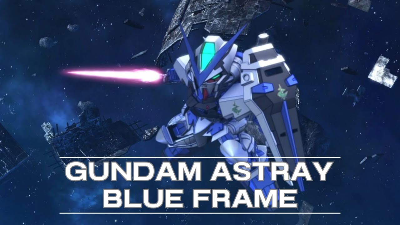 Astray Blue Frame Wallpaper