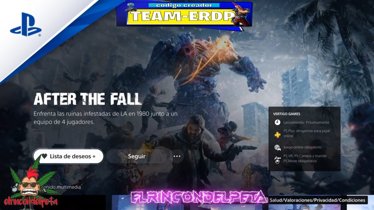 📀*NEW GAME PS5* AFTER THE FALL - YouTube
