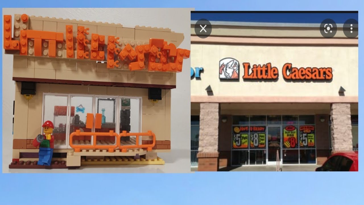 Lego Little Caesars Pizza Moc Review - YouTube