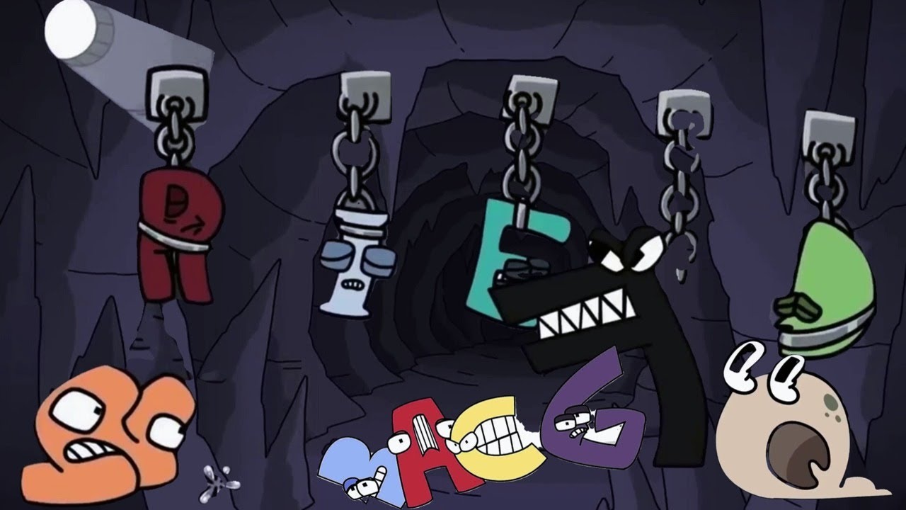 ALPHABET LORE ORIGINS - A SAD STORY F FROM BEGINNING TO END... (Cartoon ...