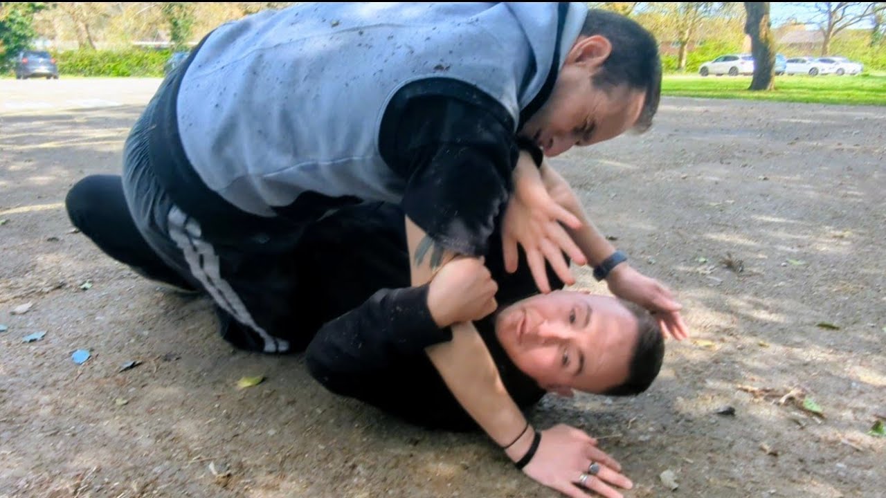 Defending Yourself Against an Attacker on Top - YouTube