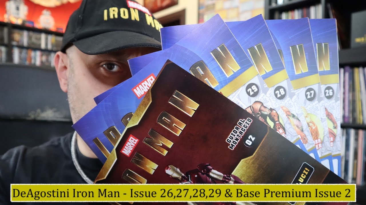 DeAgostini Iron Man - Issue 26,27,28,29 & Base Premium Issue 2 - YouTube