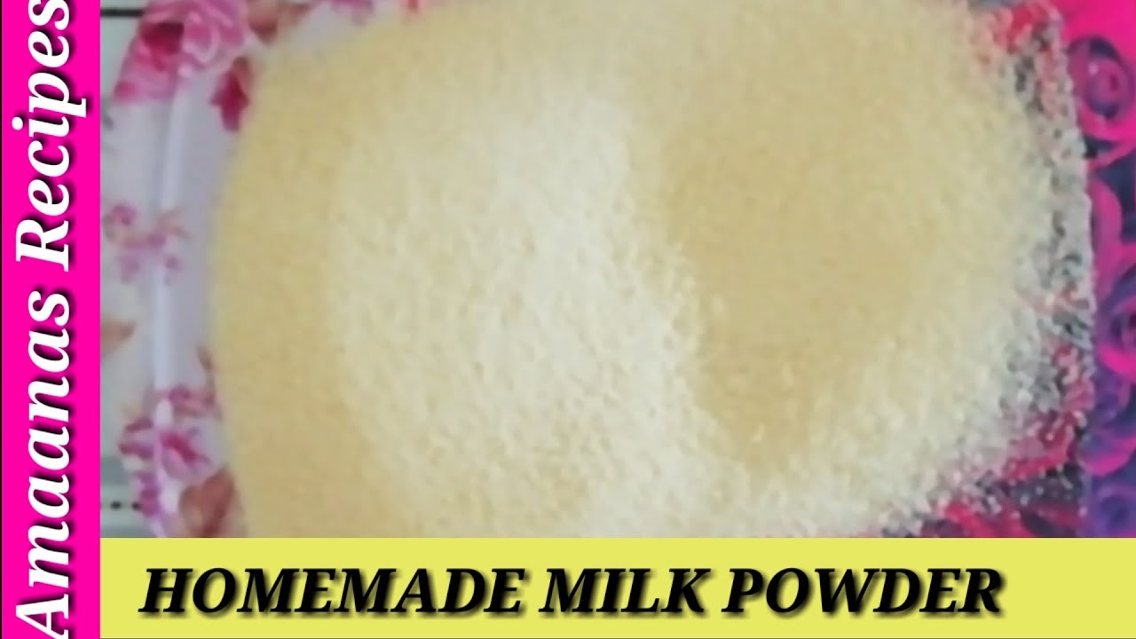 How to make Milk powder at home - YouTube