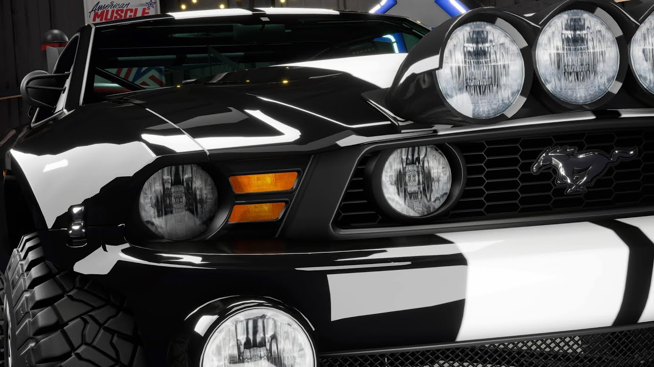 Ford Mustang GT Offroad Around Volcano - YouTube