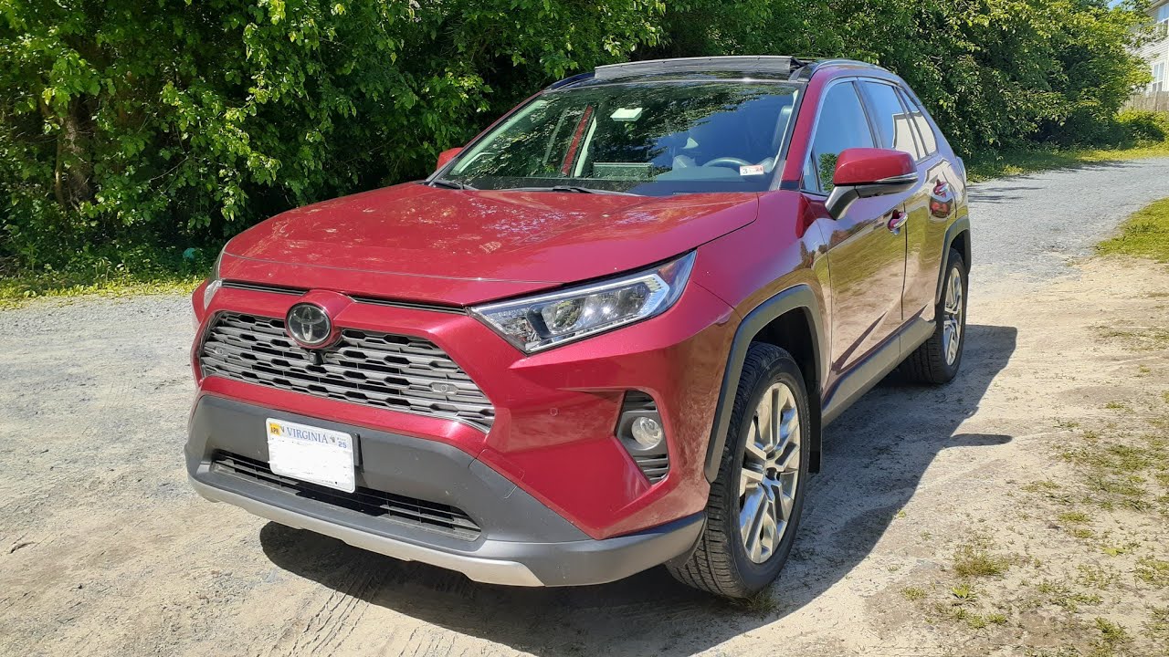 2019 Toyota RAV4 Limited Horn - YouTube