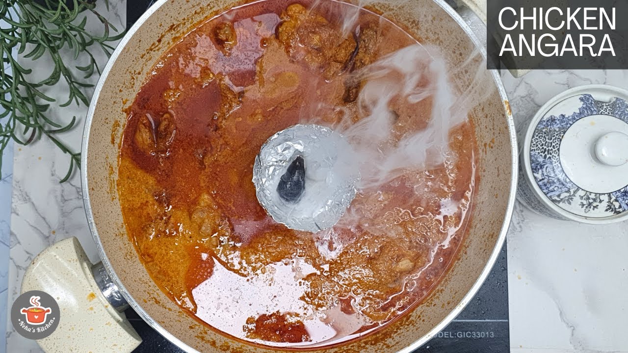 Restaurant Style Chicken Angara | Chicken Angara Recipe | चिकन अंगारा ...