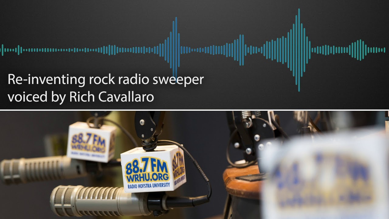 Re-inventing Rock Radio Sweeper voiced by Rich Cavallaro - YouTube