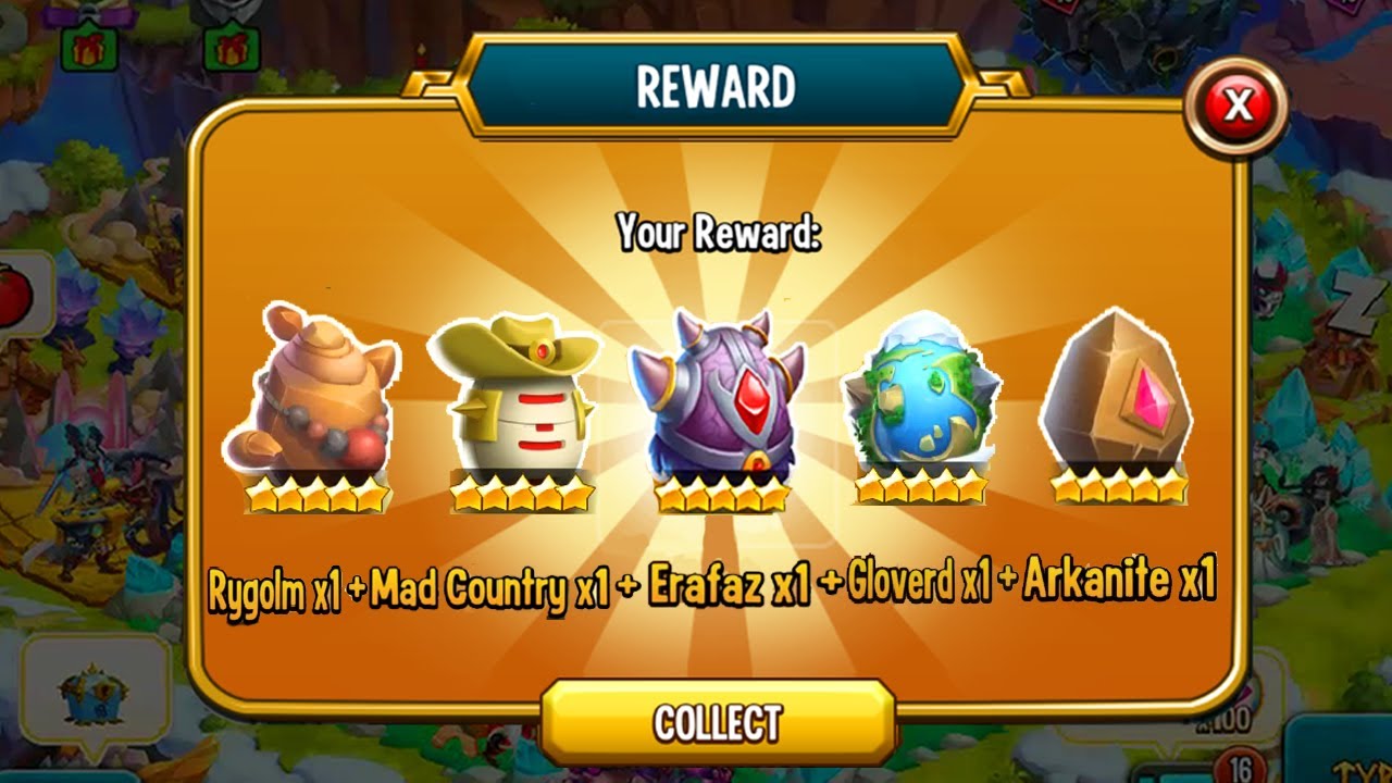 Monster Legends Get 5 Monsters Alpine free!! Bandolero Erafaz Mad ...