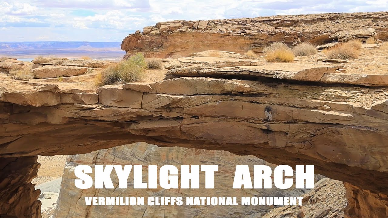 hiking Skylight Arch in Vermilion Cliffs, Utah - YouTube