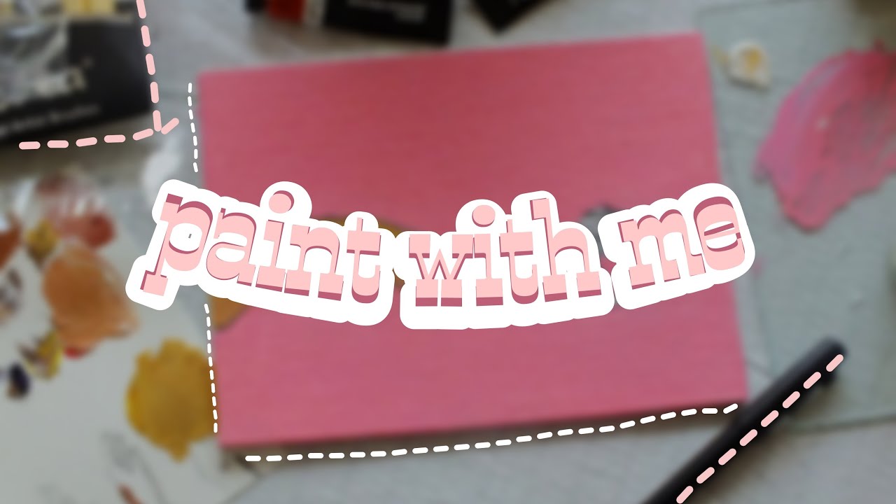 paint with me ep:- 01|acrylic painting🌸 - YouTube