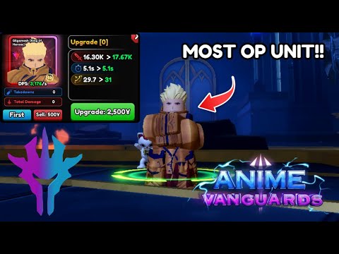 EVOLVED GILGAMESH SHOWCASE IN ANIME VANGUARDS - YouTube