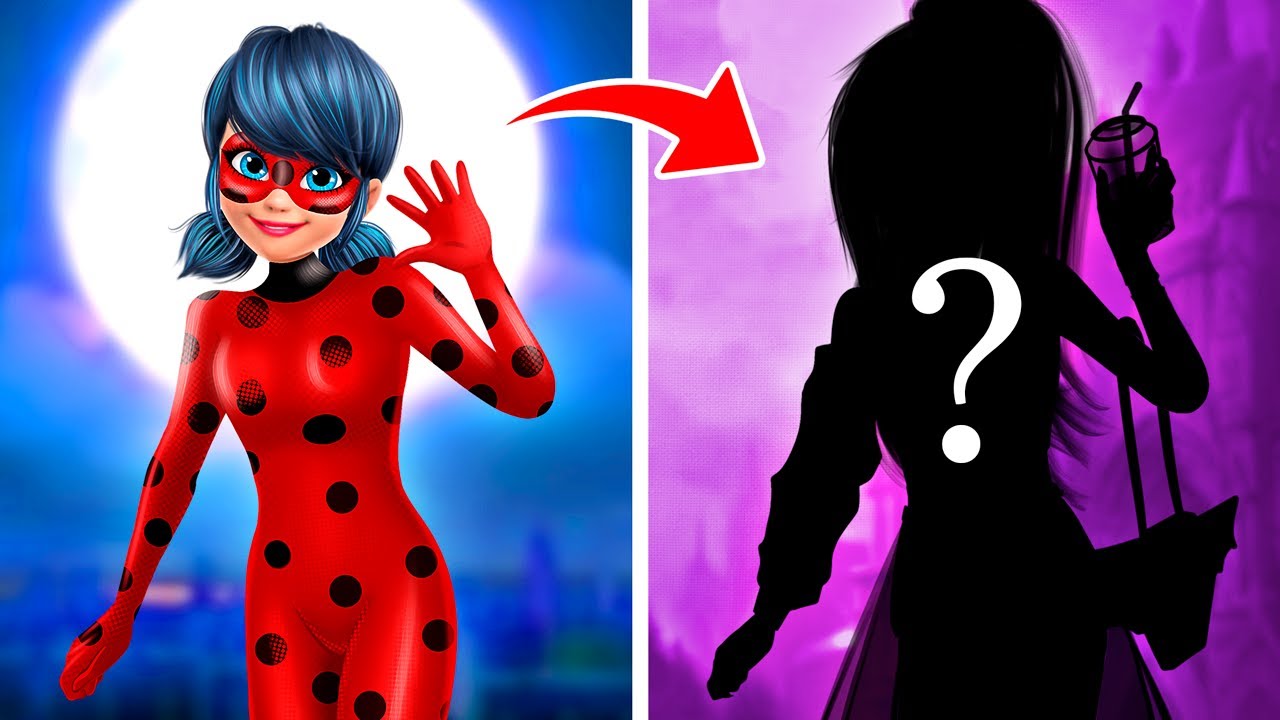 From Ladybug to Vampire! Marinette Extreme Makeover - YouTube