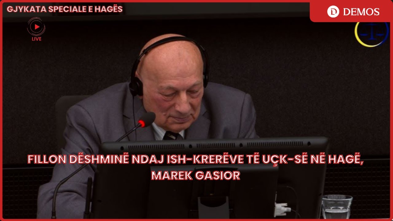 Fillon dëshminë ndaj ish-krerëve të UÇK-së në Hagë, eksperti mjeko ...