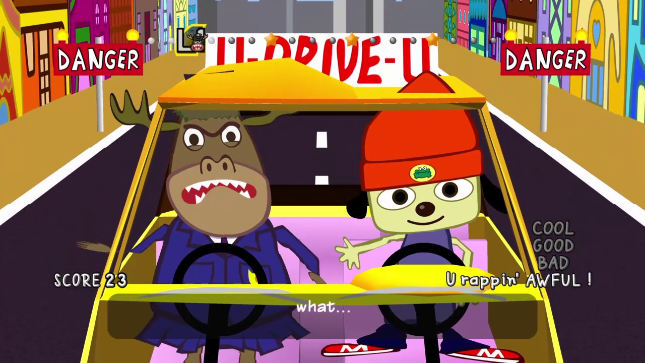 PaRappa The Rapper™ Remastered Stage 2 Awful - YouTube