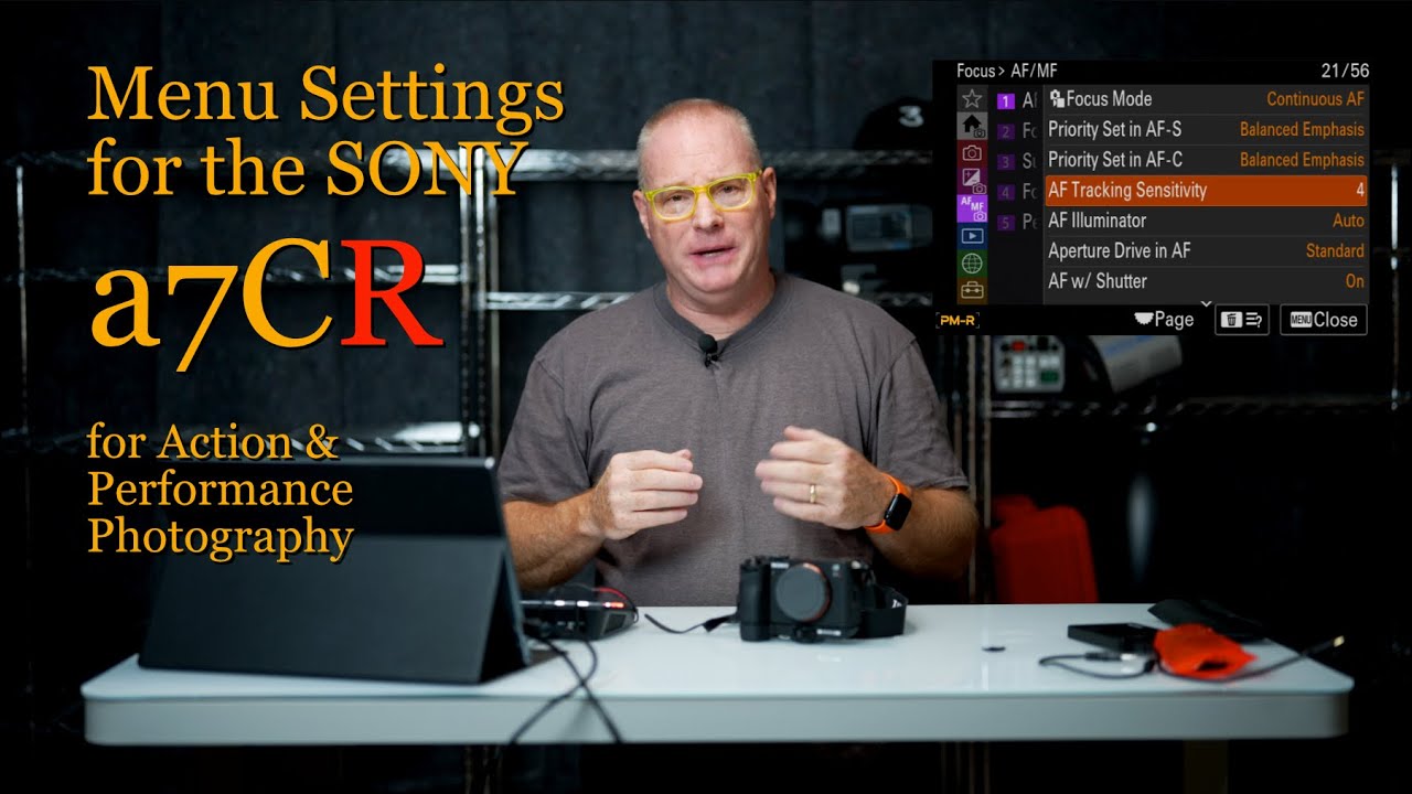 Sony a7CR Menu Settings for Shooting Sports, Action, & Performance by ...