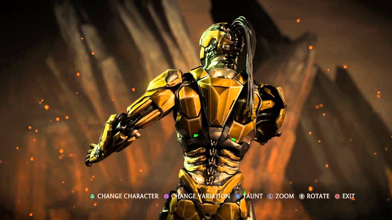 MKX Triborg character models - YouTube
