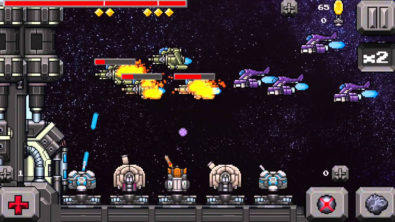 Tower Defense Retro Game - War in Space for iPad & iPhone - YouTube