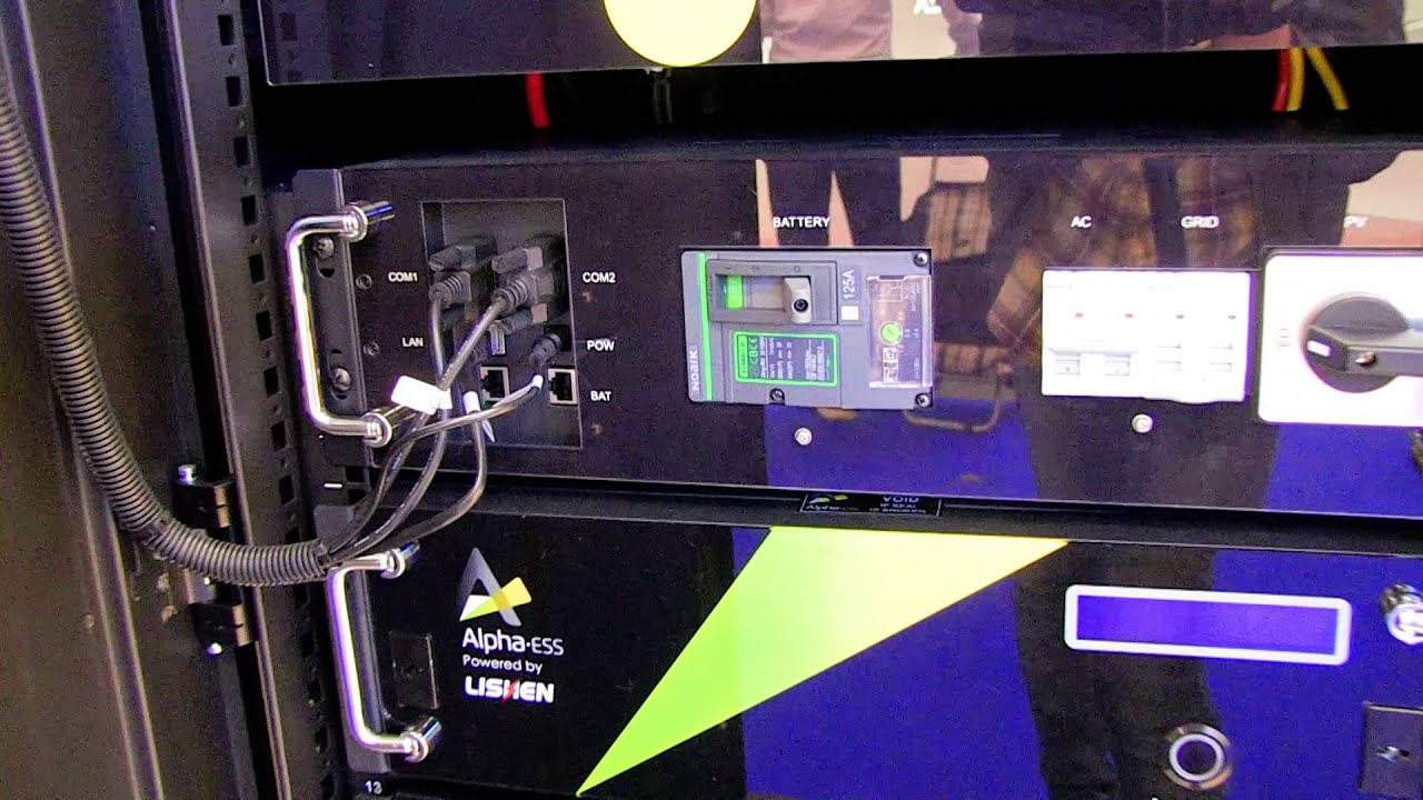 Alpha Ess auf der Messe Intersolar 2015 - YouTube