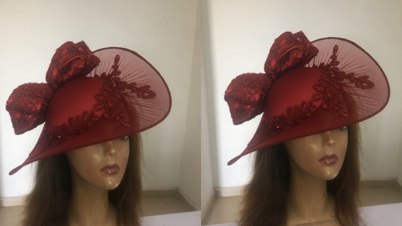 HOW TO MAKE MY BEST SELLING SATELLITE FASCINATOR WITH LACE - YouTube